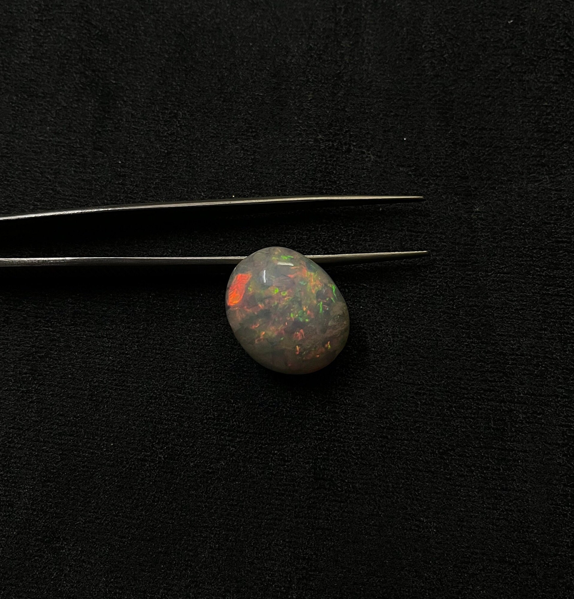 OPAL Huge Size Electric Fire 32.50ct AAA Quality Natural Ethiopian Opal Gemstone Cabochon Unique ...