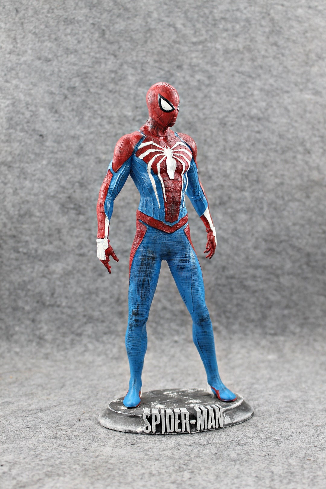 Spiderman New Costume Bust / Action Figure Desktop Decoration - Etsy