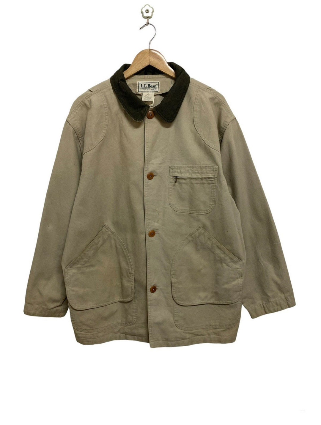 Vintage L.L Bean Barn Chore Coat Jacket USA Made/ Large Size - Etsy