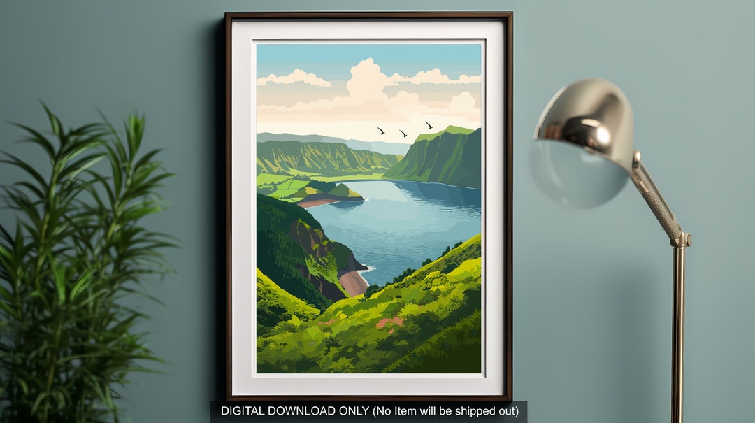 Digital Download Azores Islands Portugal 100 Megapixel 300DPI Print ...