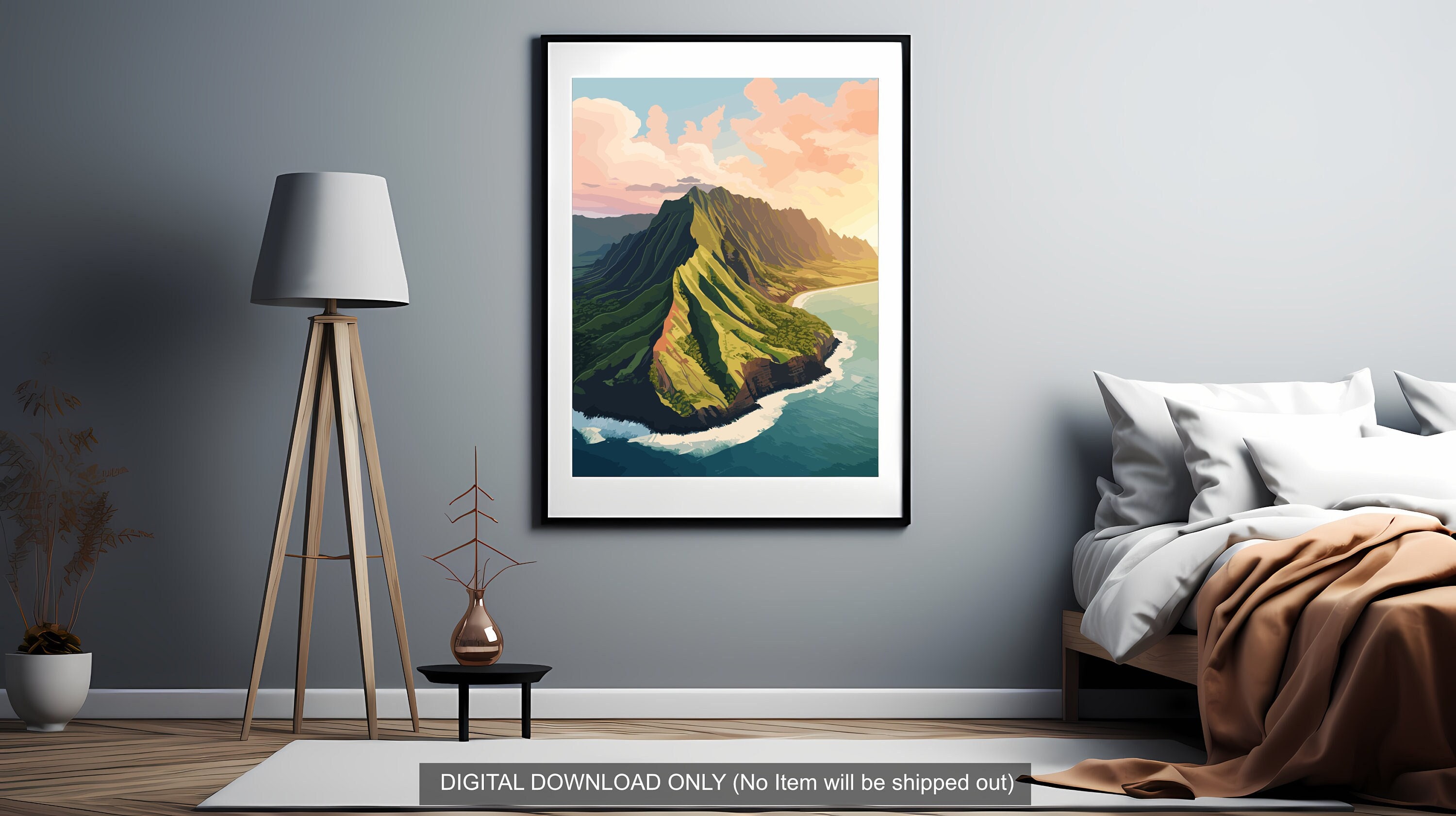 Digital Download | Na Pali Coast Kauai Island Hawaii | 100+ Megapixel ...