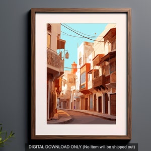 Digital Download Al-balad Historical Area Jeddah Saudi Arabia 100 ...