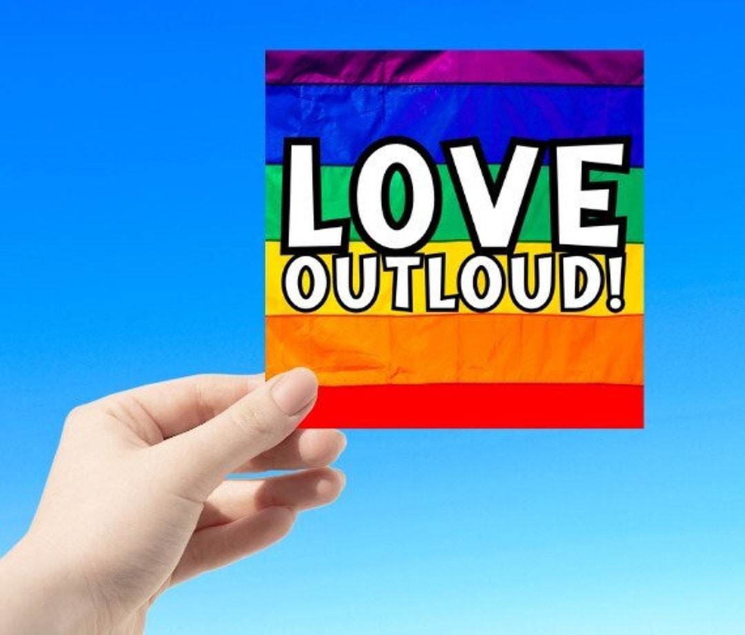 LGBTQ Straight Sticker for Laptop, Water Bottle. Encouraging ...