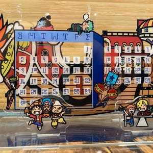 One Piece Anime Advent Calendar - Etsy