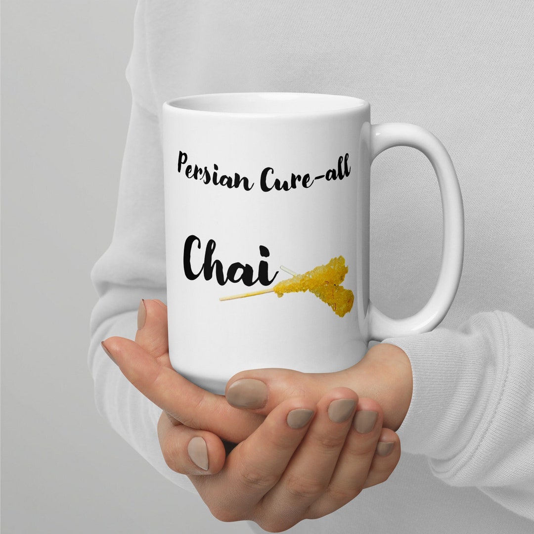Persian Cure-all, Chai Nabat - White Glossy Mug - Etsy