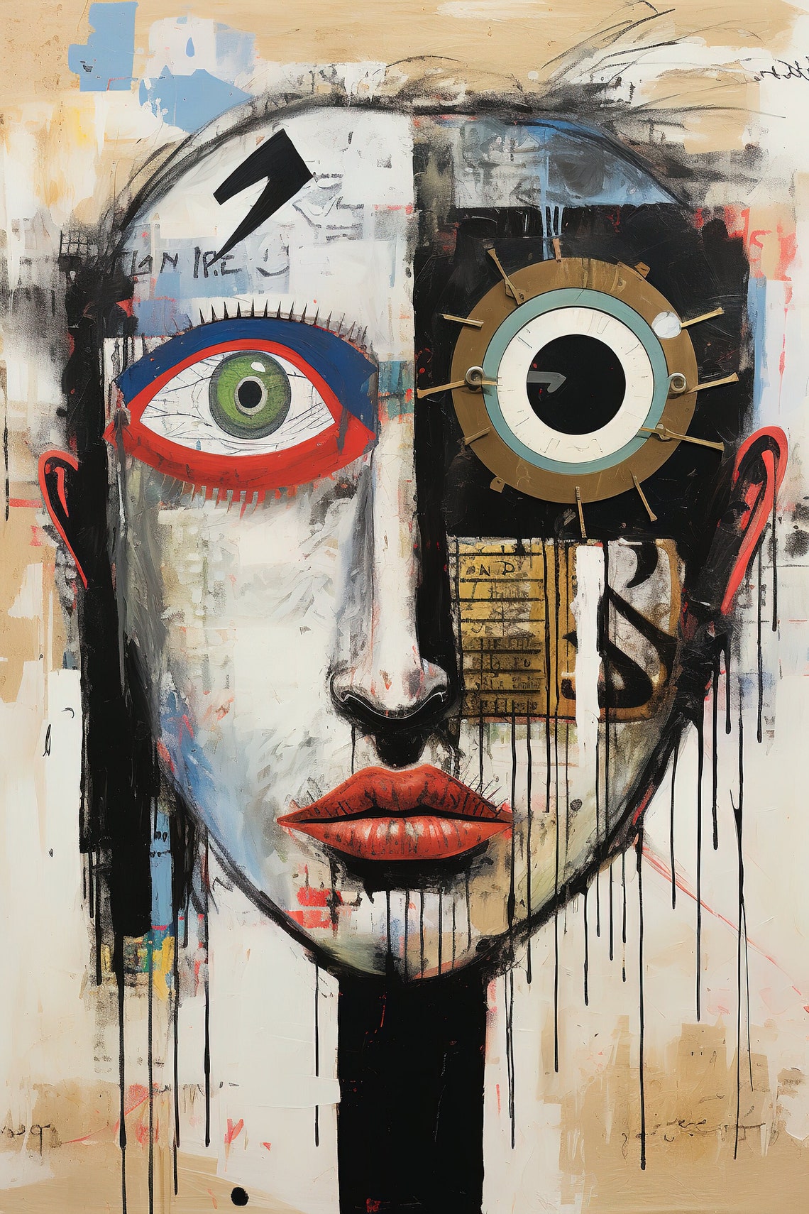 Fragmented Identity: A Dadaist Exploration of the Multifaceted Self in ...