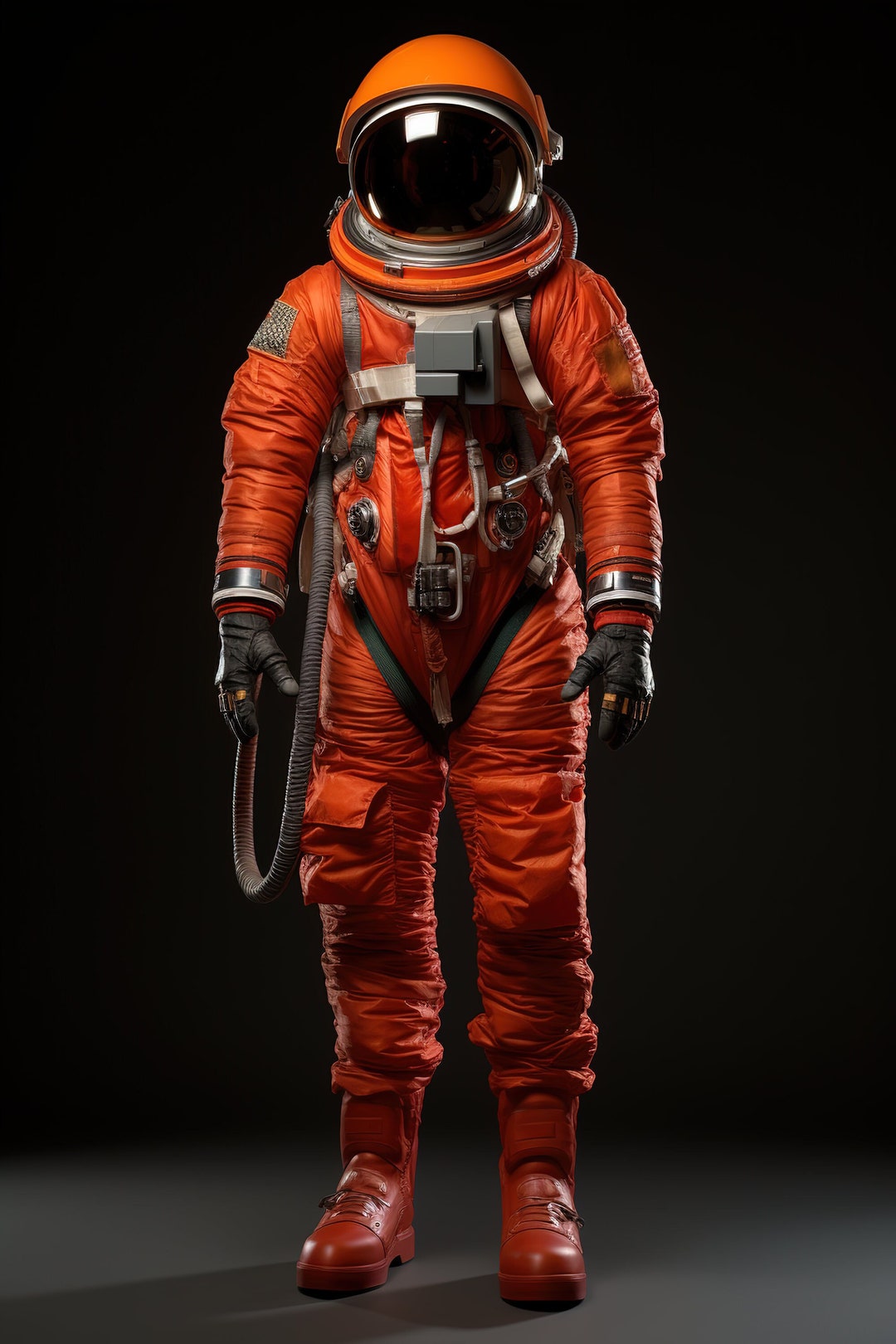 Beyond the Cosmos: Ultra-detailed 1980's Astronaut Character Maquettes ...
