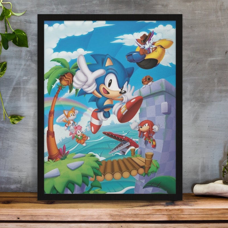 Sonic Poster - Etsy