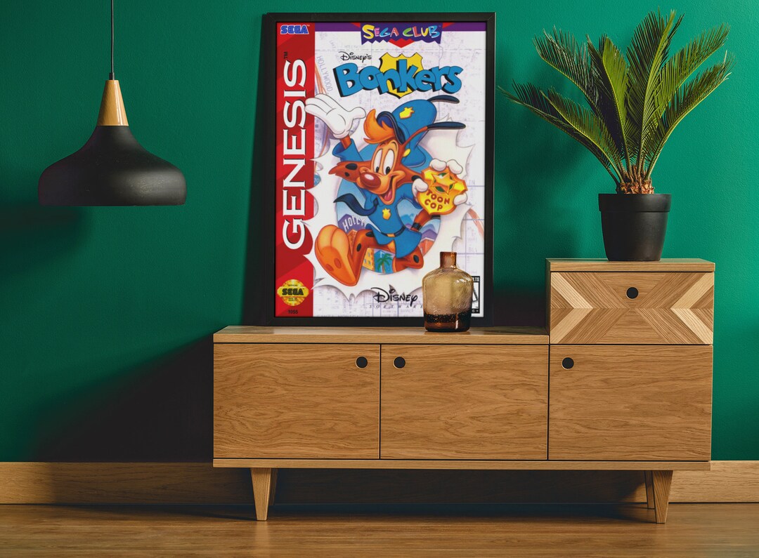Bonkers Sega Genesis Matte Vertical Poster 16" X 24" - Etsy