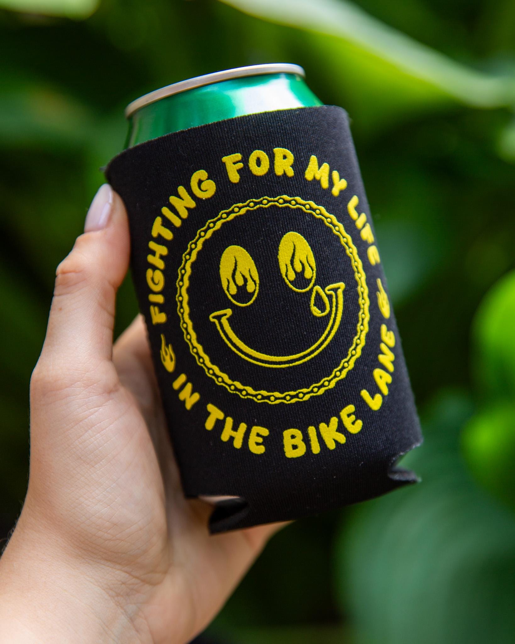 Fighting for My Life in the Bike Lane Can Cooler - Etsy