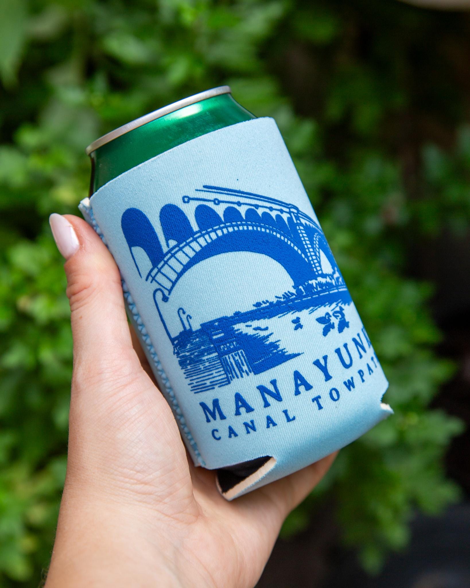 Philadelphia Manayunk Canal Towpath Can Cooler - Etsy