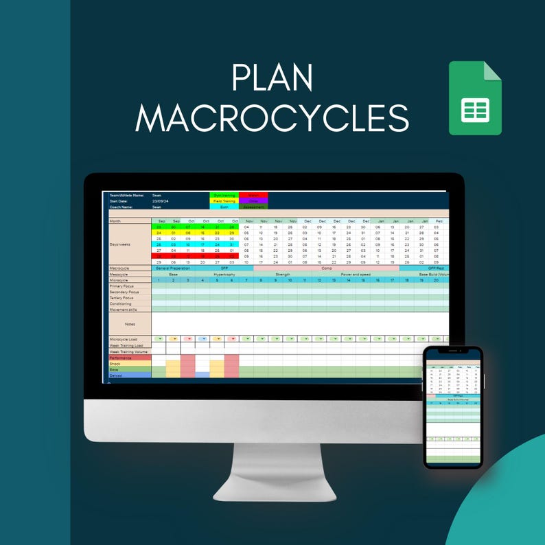 Fitness Coaching Google Sheets Template Suite - Etsy