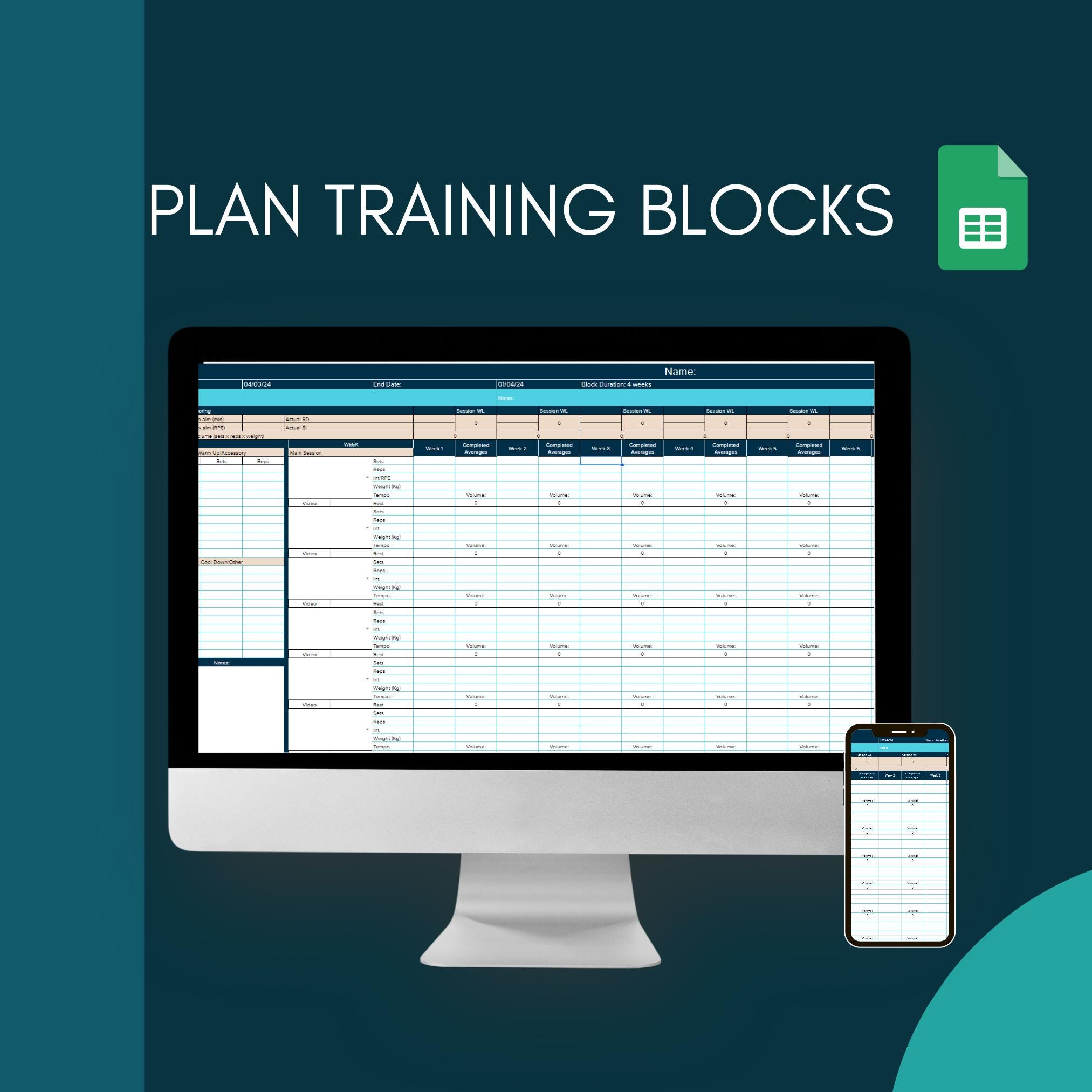 Fitness Coaching Google Sheets Template Suite - Etsy