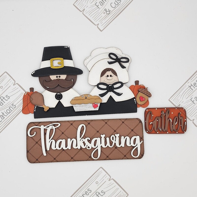 Thanksgiving Pilgrim - Etsy