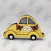 Interchangeable VW Bug HALLOWEEN Standing Painted Car Farmhouse Decor ...
