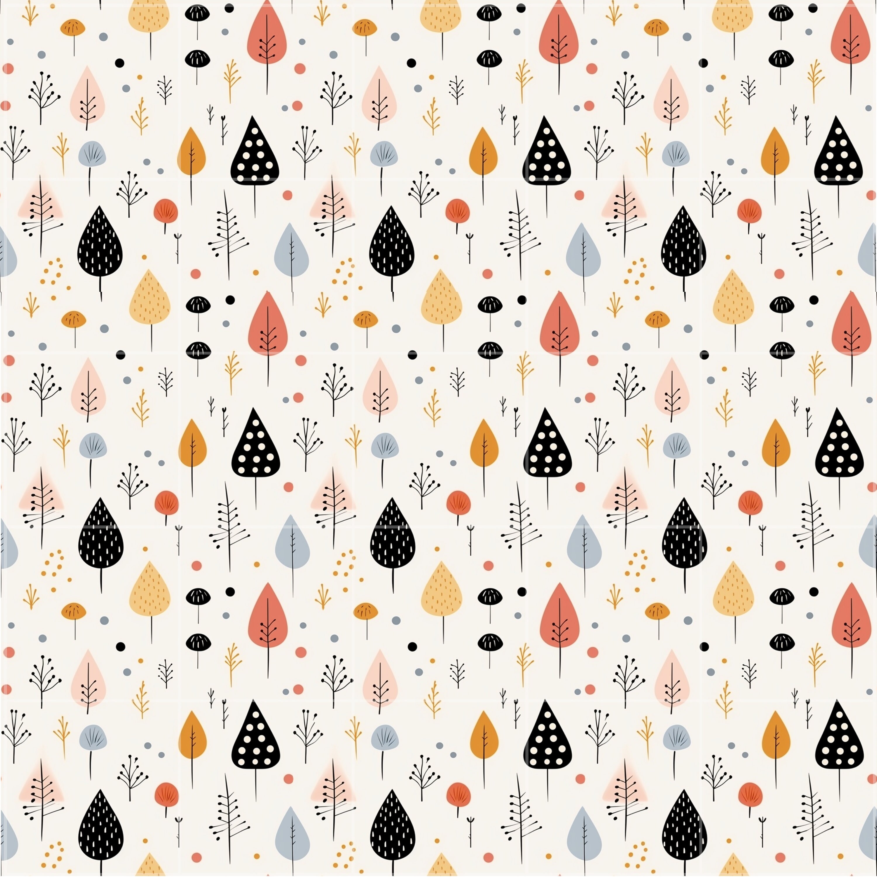 Scandinavian Delight Paper Set Seamless Patterns, Scrapbook Papers ...