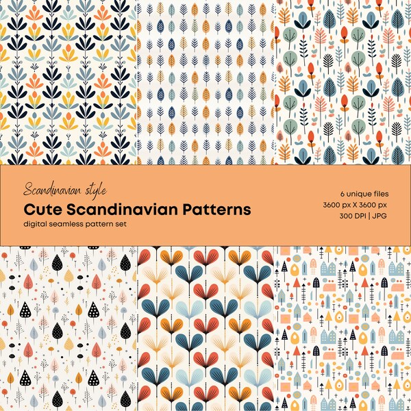 Scandinavian Fabric - Etsy UK