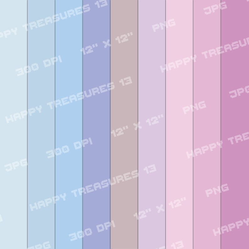 Pastel Colour Digital Paper | Solid Colour | Plain Colour | Digital ...