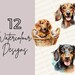 Dachshund Dog Clipart | Watercolour Dachshund Sausage Dog Clip Art ...