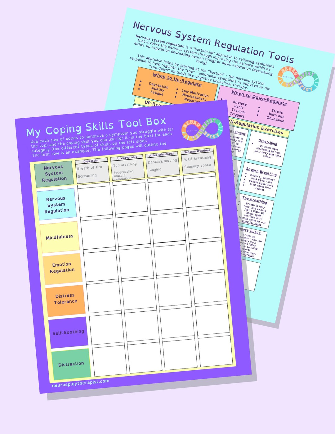 Neurodivergent Coping Skills Toolbox - We Provide the Skills, You ...