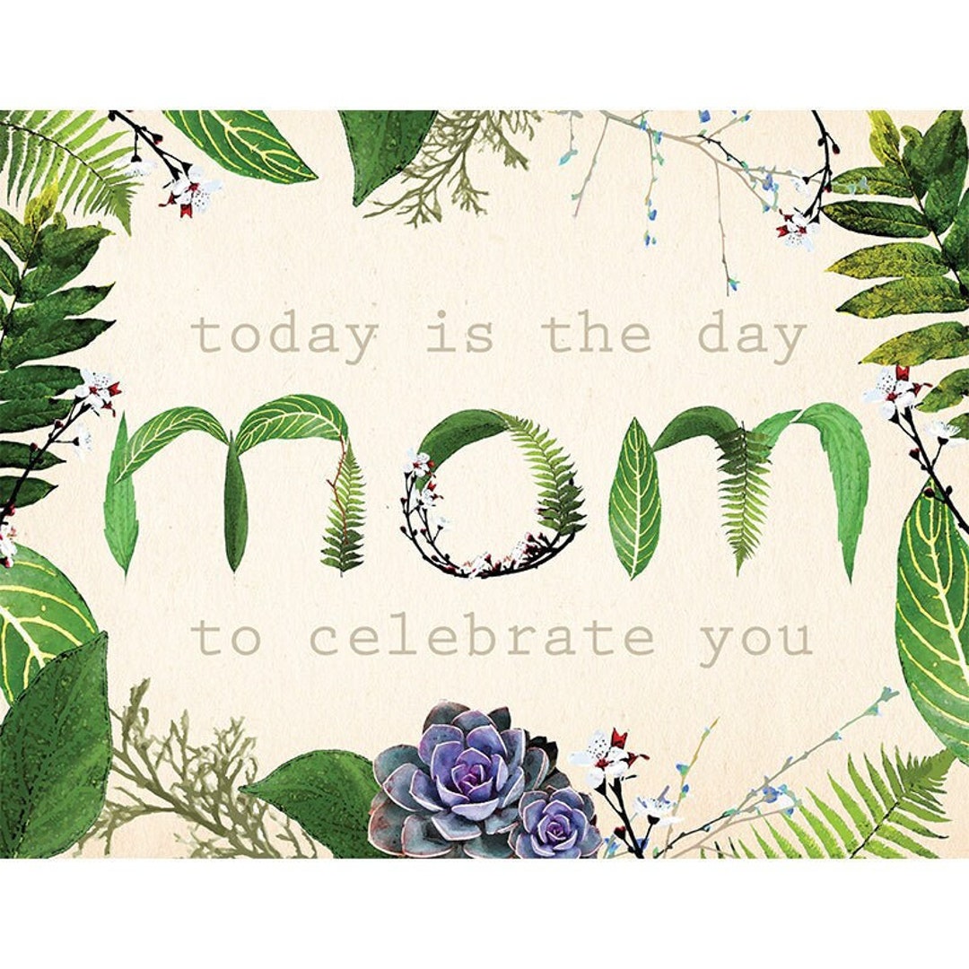 Mom Printable Sweet Message for Mom - Etsy