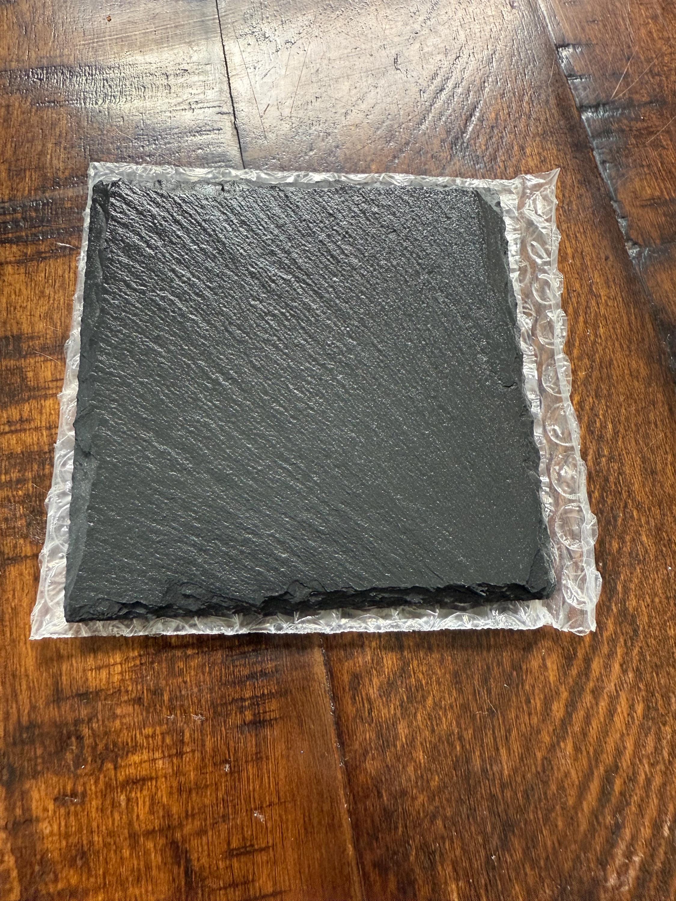 Blank Slate Coasters – 4"x4" Natural Stone - Etsy
