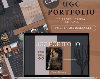 UGC Portfolio, UGC Creator, UGC Canva Website, Ugc Media Kit, Ugc ...