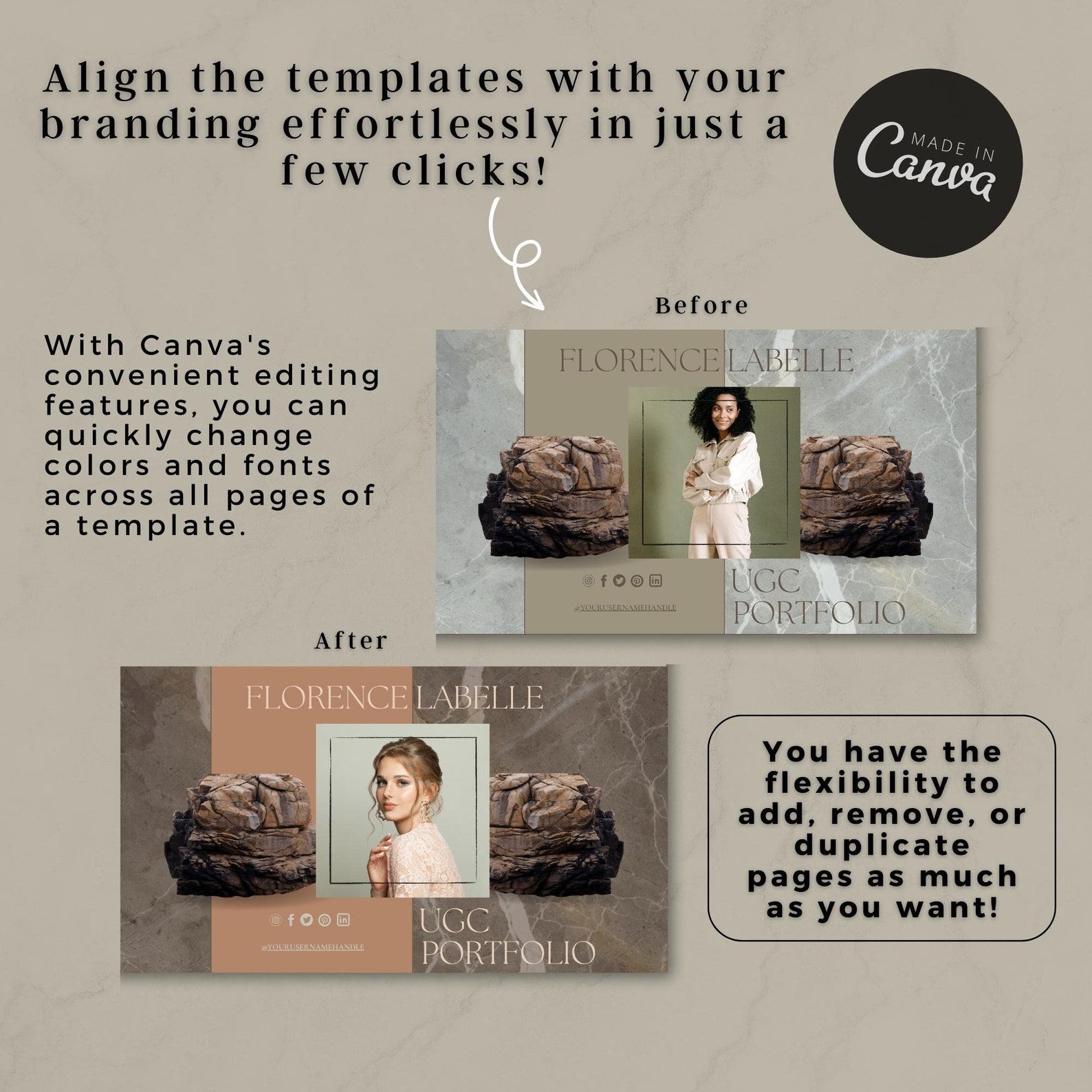 UGC Portfolio, UGC Creator, UGC Canva Website, Ugc Media Kit, Ugc ...