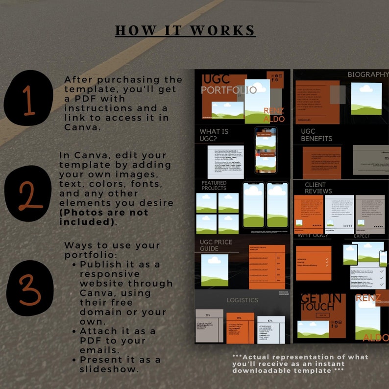 UGC Portfolio, UGC Creator, UGC Canva Website, Ugc Media Kit, Ugc ...