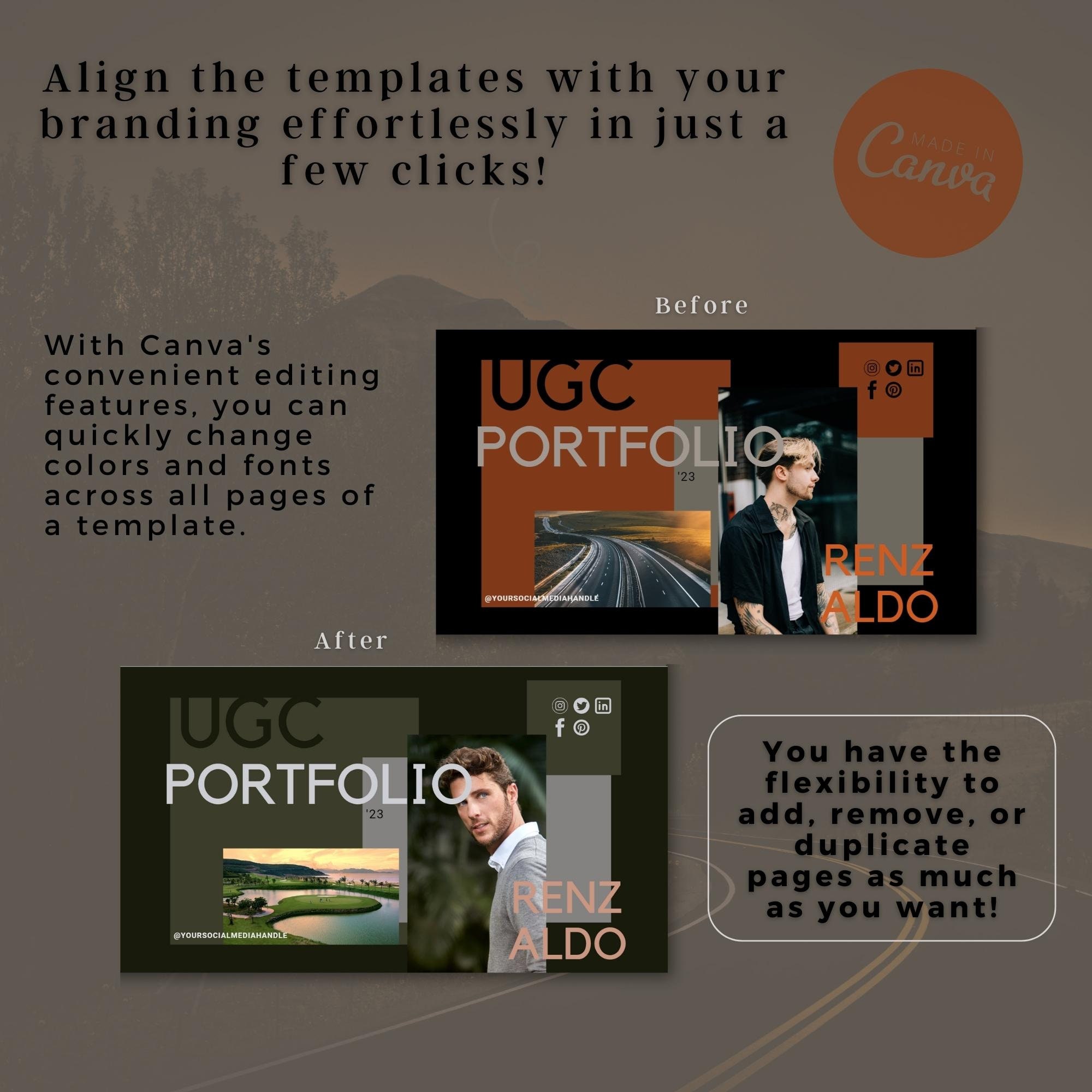 UGC Portfolio, UGC Creator, UGC Canva Website, Ugc Media Kit, Ugc ...