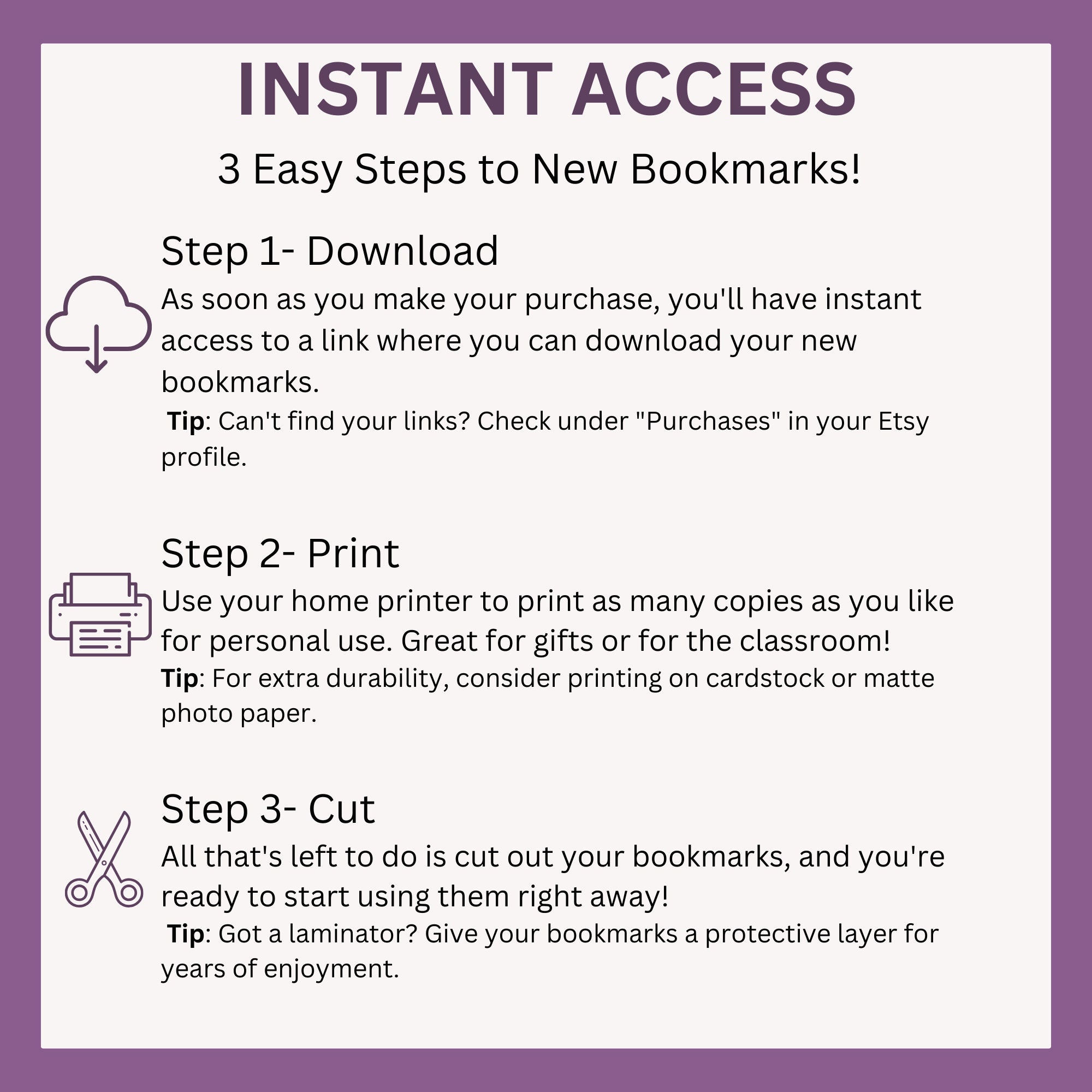 Set of 6 Kindness Bookmarks for Kids Motivational Bookmarks - Etsy