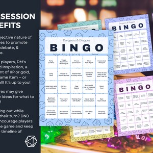 Dungeons and Dragons Bingo | Printable Instant Download Game | DND ...