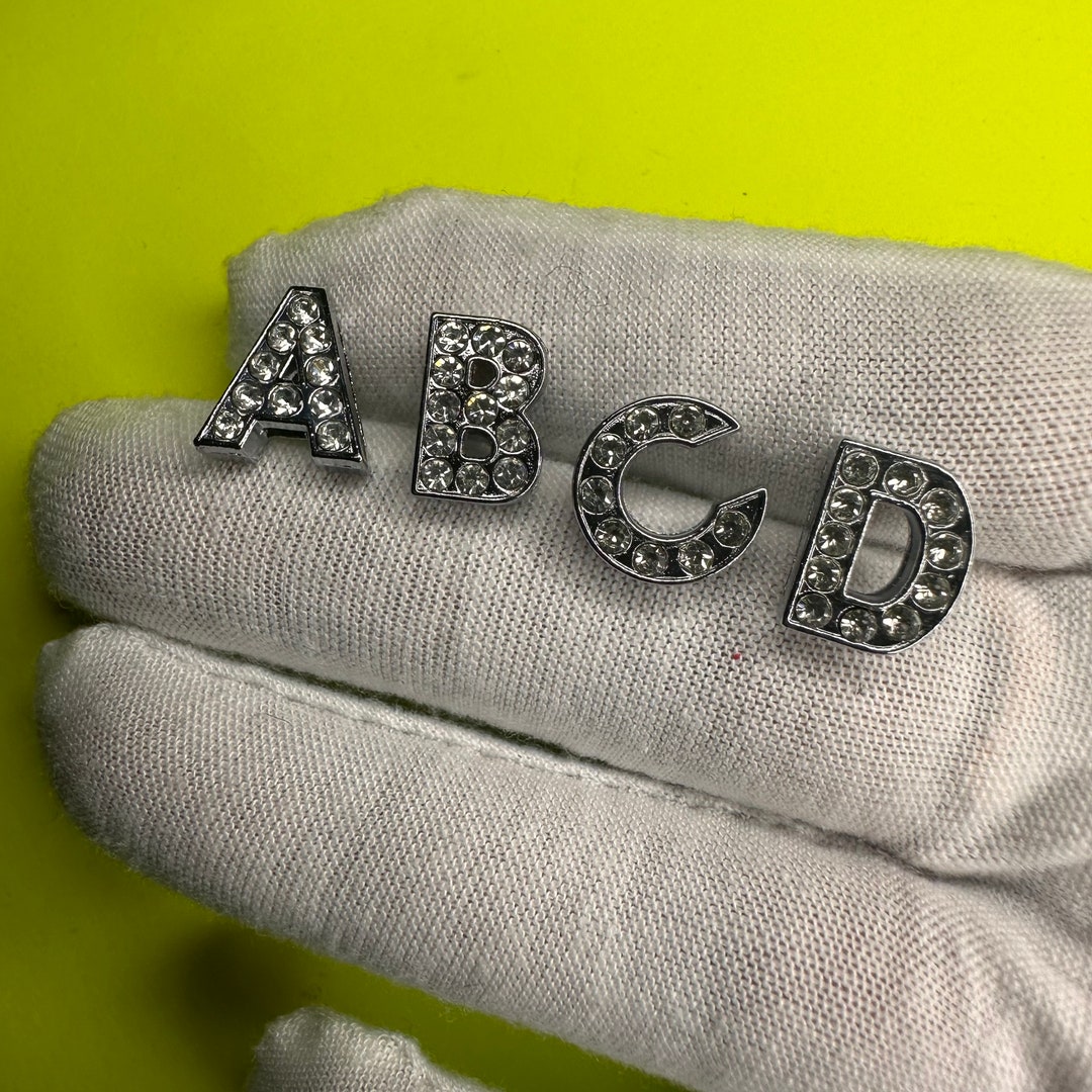 Silver Metal Letters A-Z Number Alphabet Personalized Custom - Etsy
