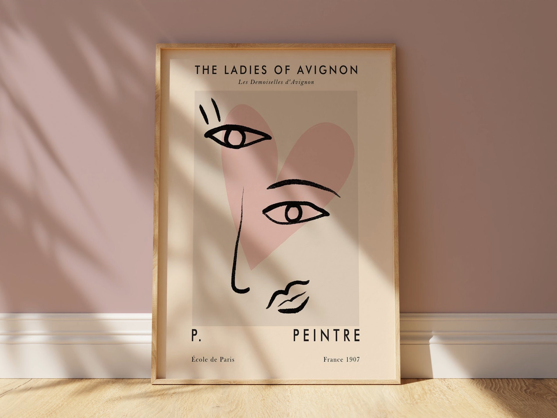 Vertical Video Frame Mockup With Colorable Wall Option DIN A - Etsy