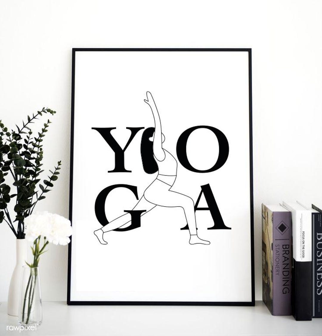 Yoga Poster | Yoga Printable | Chart Downloadable | Yoga Poses ...