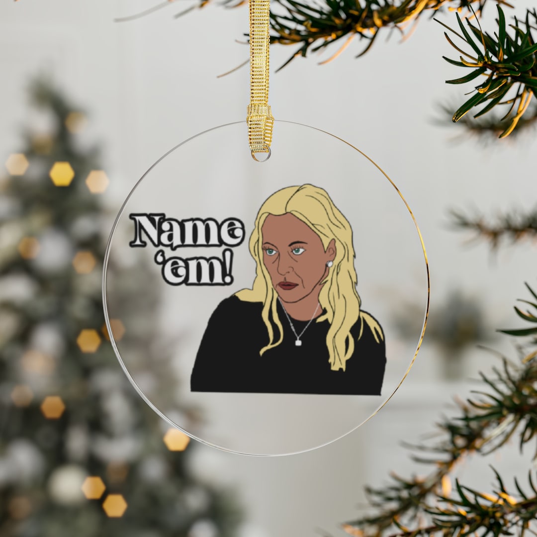 Name 'em Real Housewives of Beverly Hills Bravo Christmas Ornament ...
