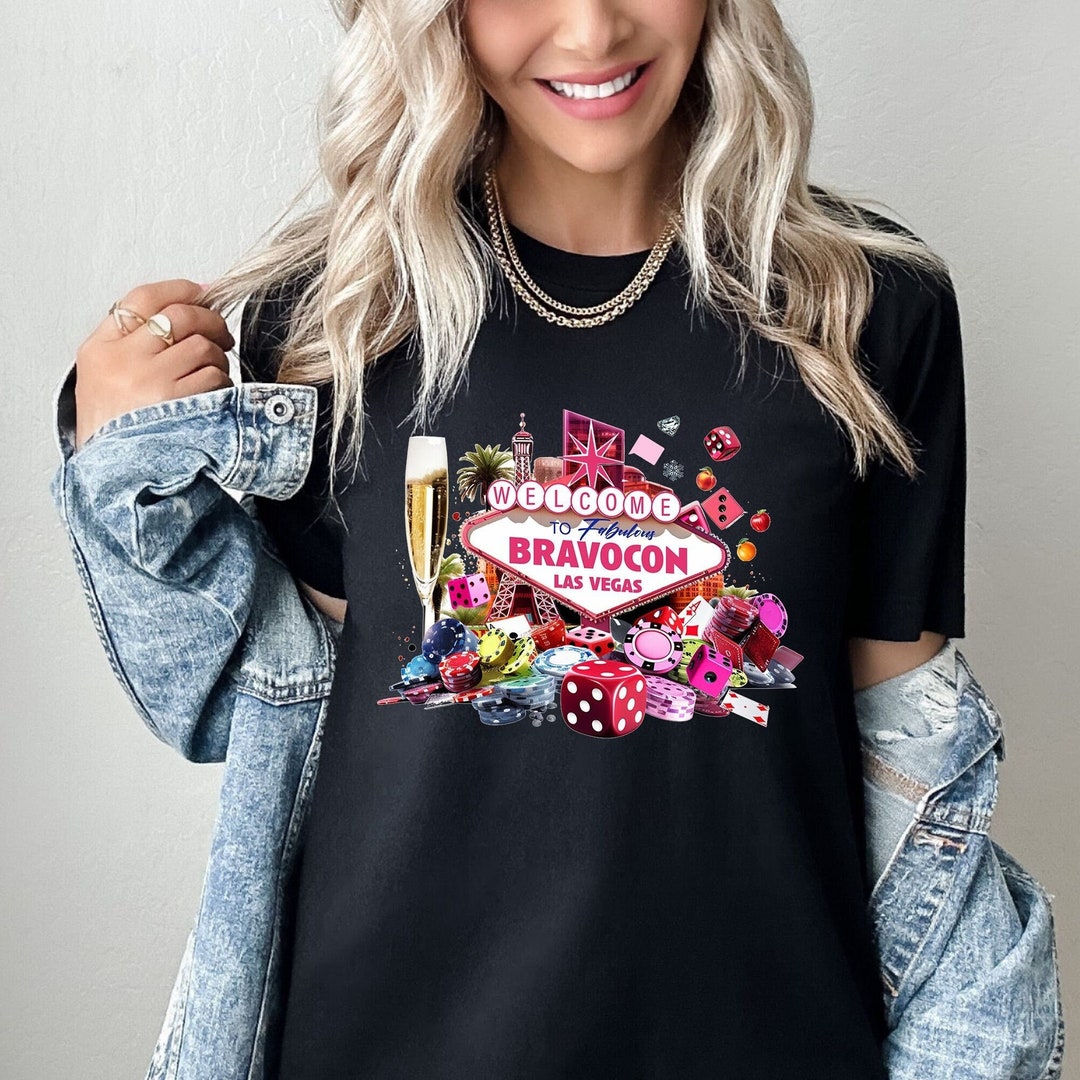 Bravocon 2025 Las Vegas Sign Unisex Bravo T-shirt | Bravo Shirt ...