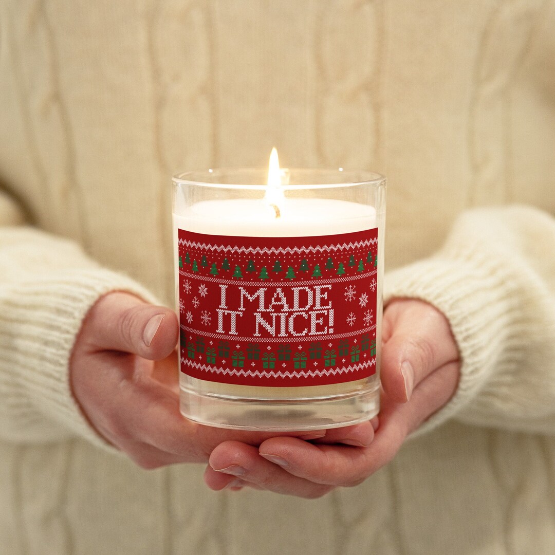 Real Housewives I Made It Nice Christmas Candle | Bravo TV Holiday Gift ...