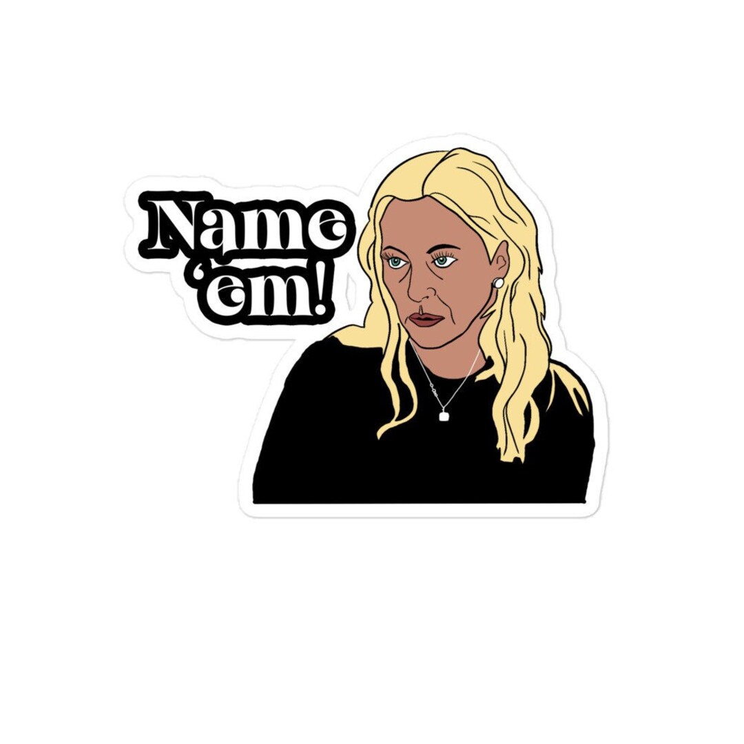 Name 'em Real Housewives of Beverly Hills Sutton Stracke Bravo Sticker ...