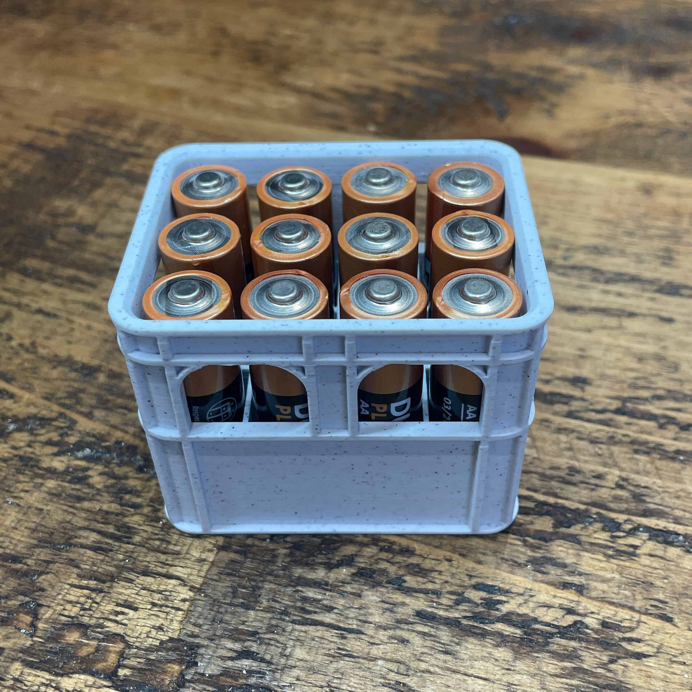 Battery Beer Crate I Stackable Storage & Organisation Location for Pens ...