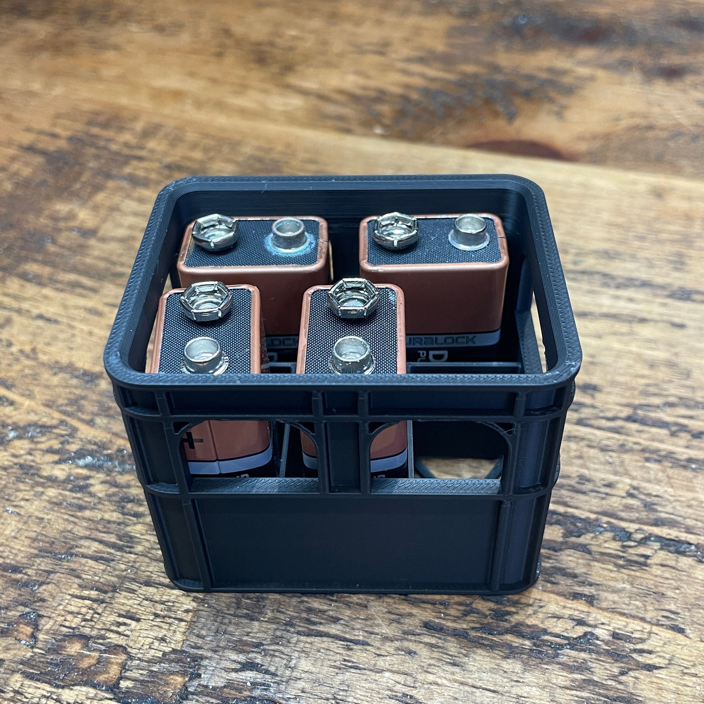 Battery Beer Crate I Stackable Storage & Organisation Location for Pens ...