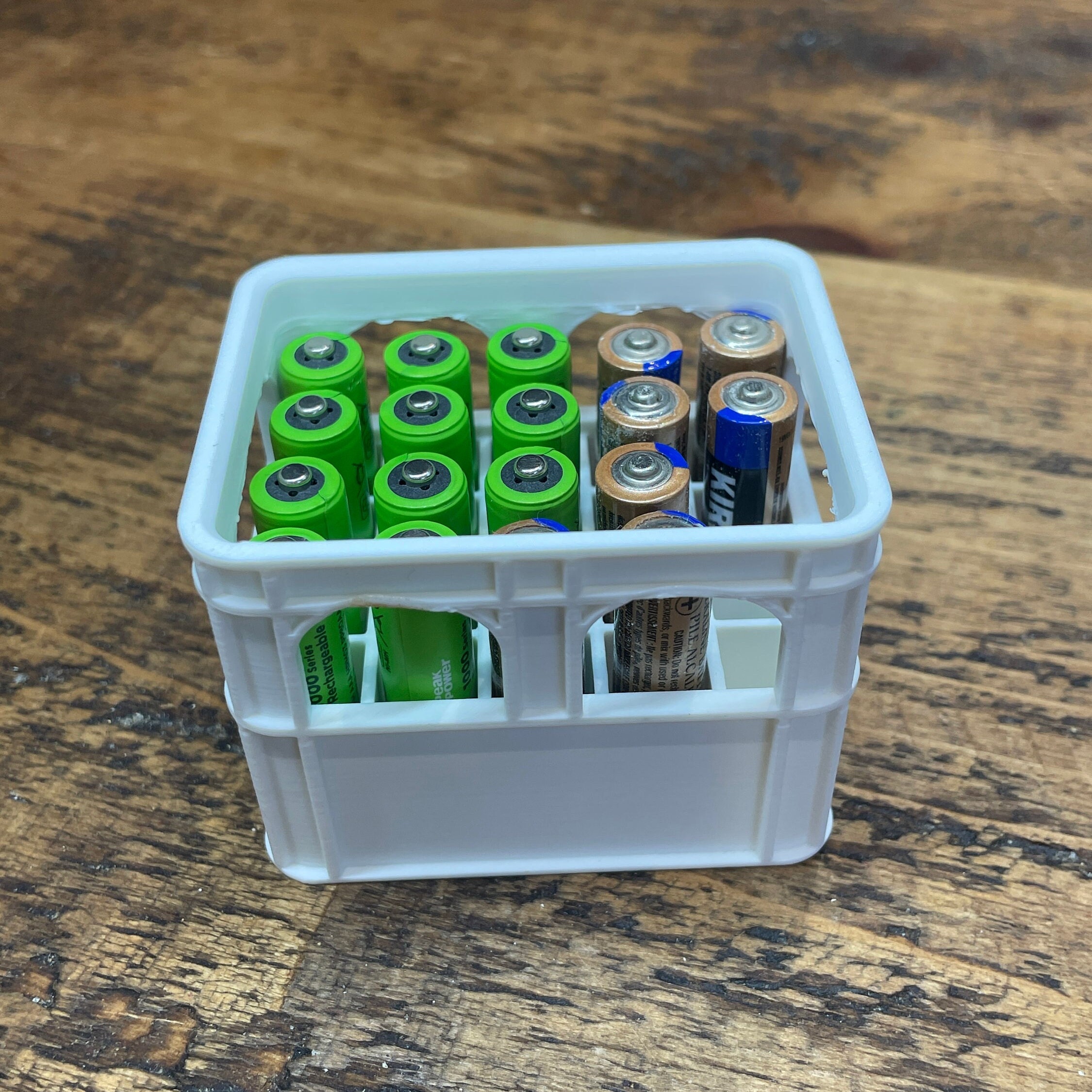 Battery Beer Crate I Stackable Storage & Organisation Location for Pens ...