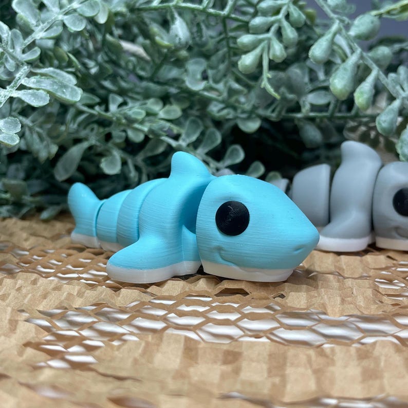 Mini-shark Adorable Fidget Toy I Anxiety & Stress Reliving Gift for ...