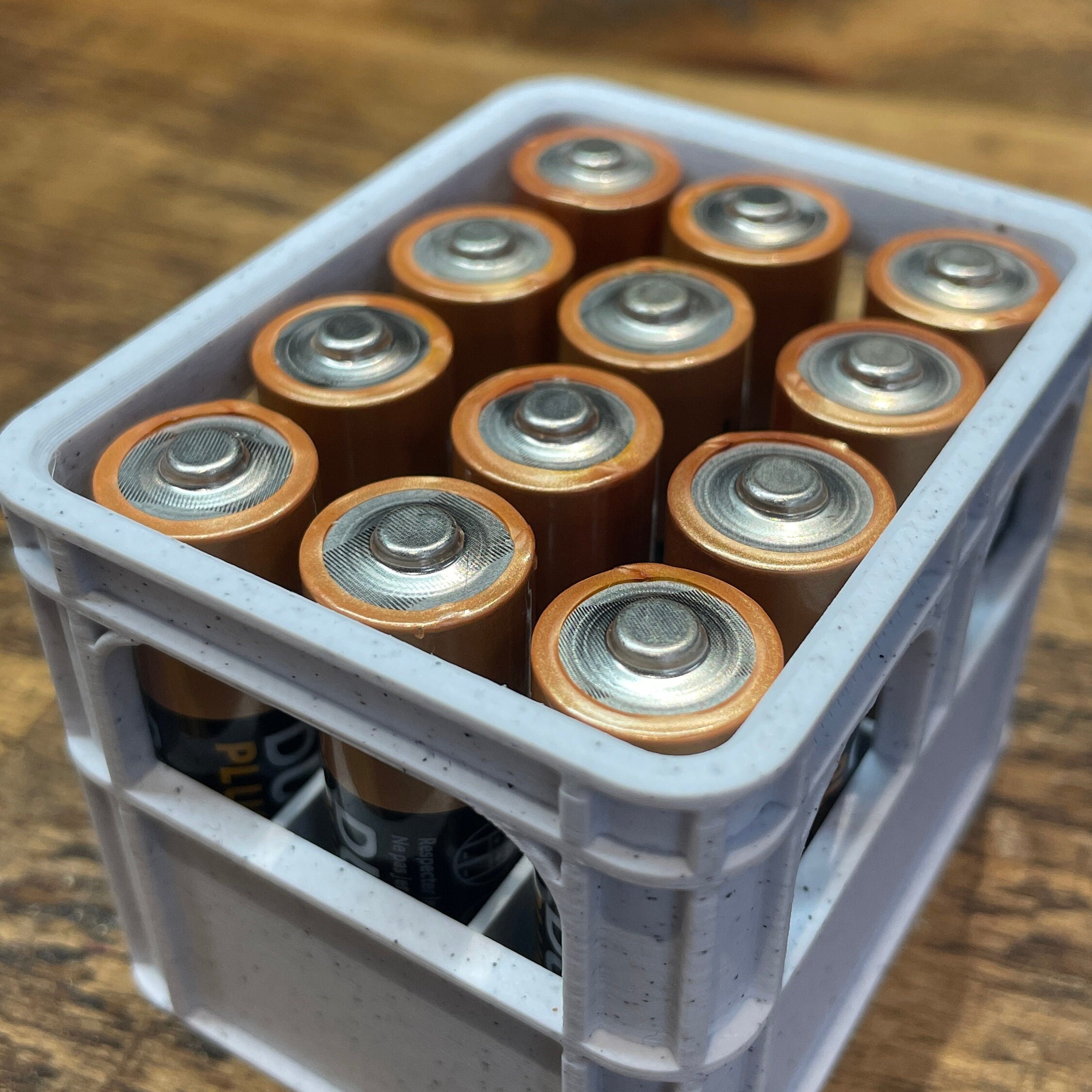 Battery Beer Crate I Stackable Storage & Organisation Location for Pens ...