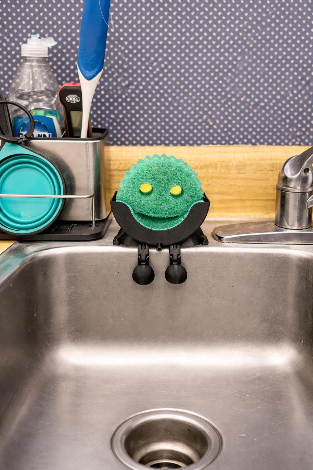 3D Printed Sponge Holder – Scrub Daddy/mommy Kitchen Organizer - Etsy