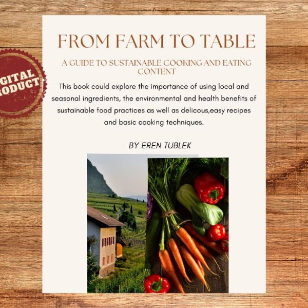 Farm to Table - Etsy