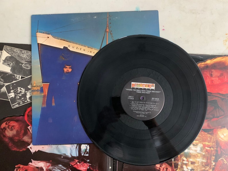 AUTOGRAPHS Three Dog Night 6 Members on LP Chuck Negron, Floyd Sneed ...