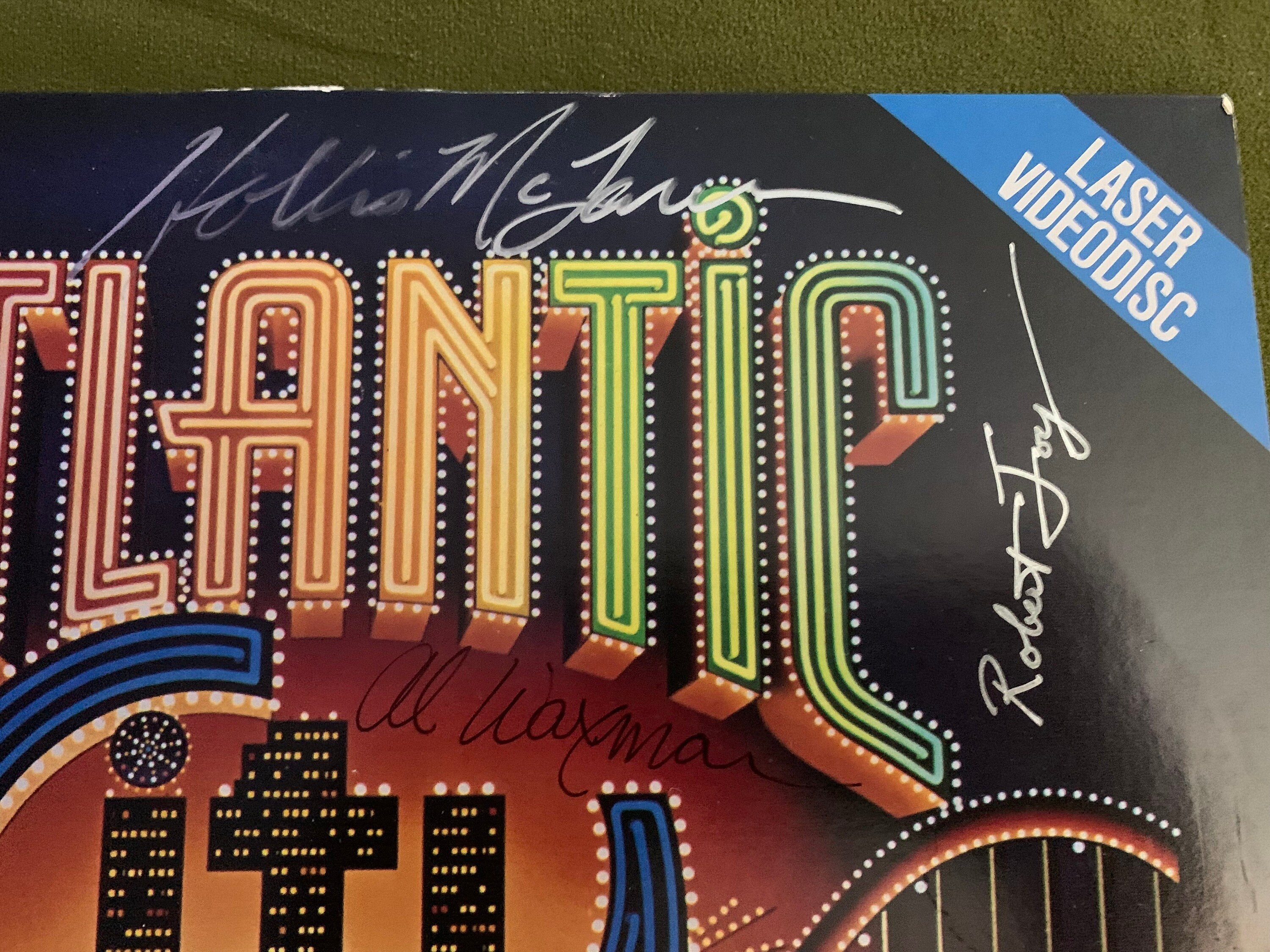 CAST AUTOGRAPH - Atlantic City - Laserdisc 1981 Release - Signed by 7 ...