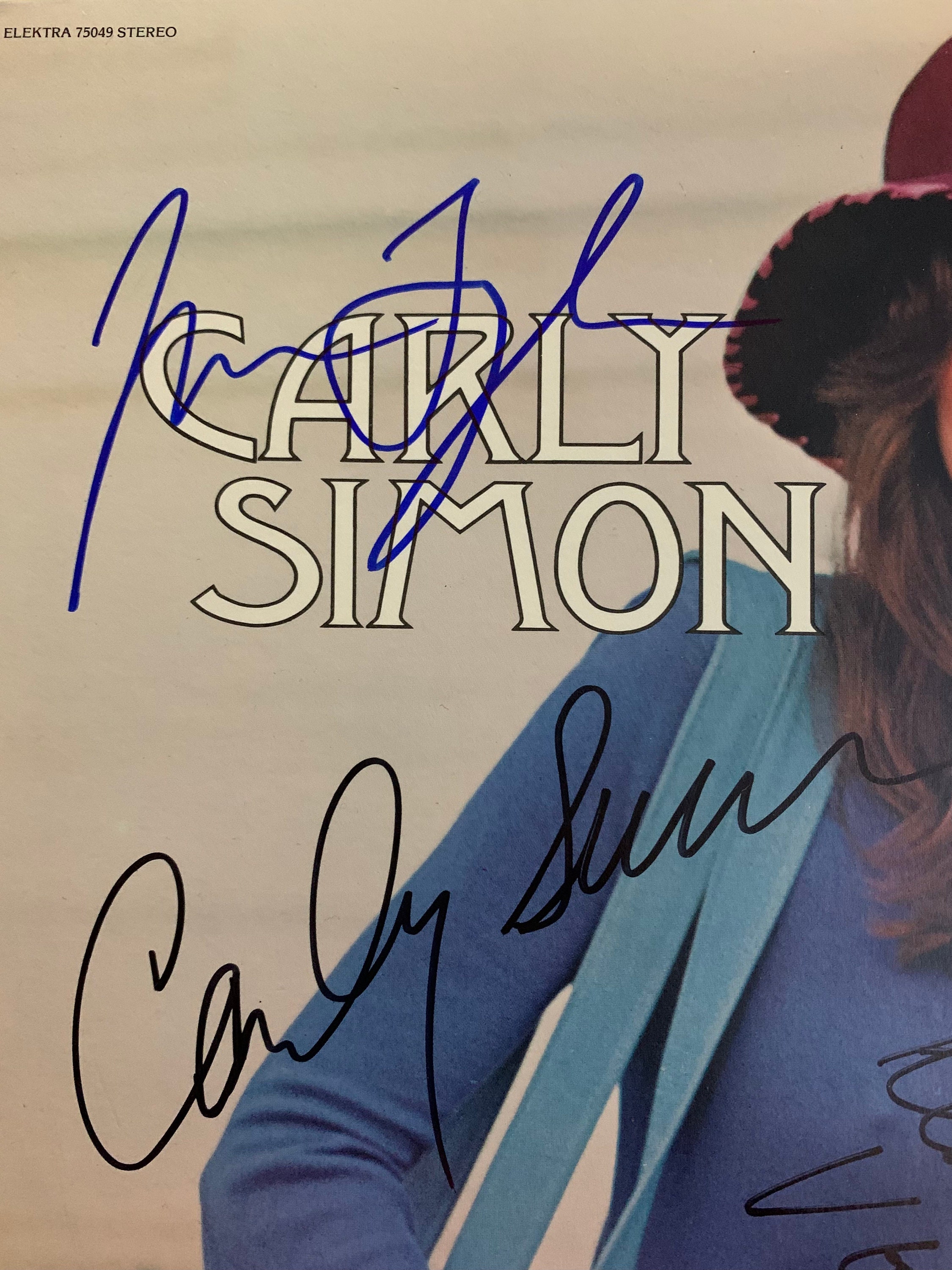AUTOGRAPH Carly Simon No Secrets Album - Etsy