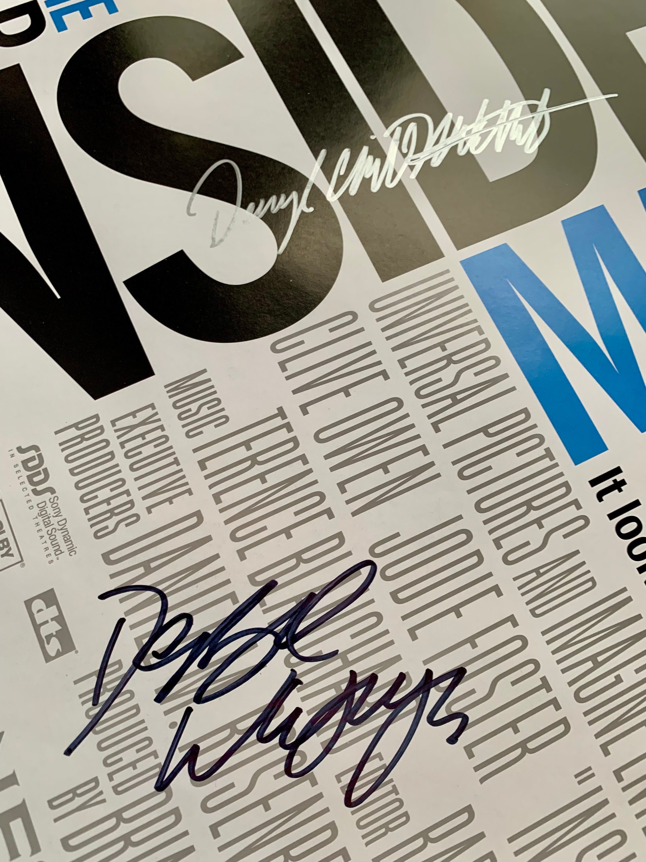 CAST AUTOGRAPH Inside Man Movie Poster Signed by 8 Including Denzel ...